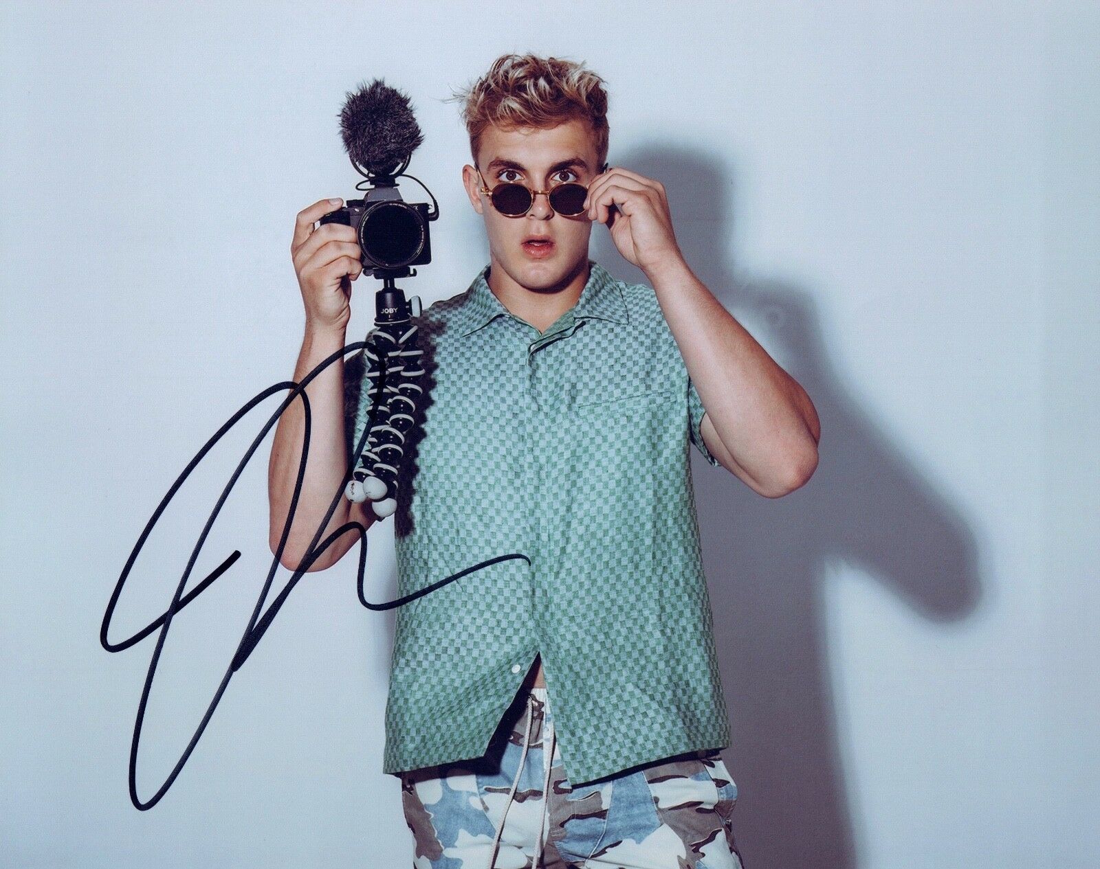 Jake Paul Signed Autographed 8x10 Photo YouTube Star Bizaardvark Actor ...