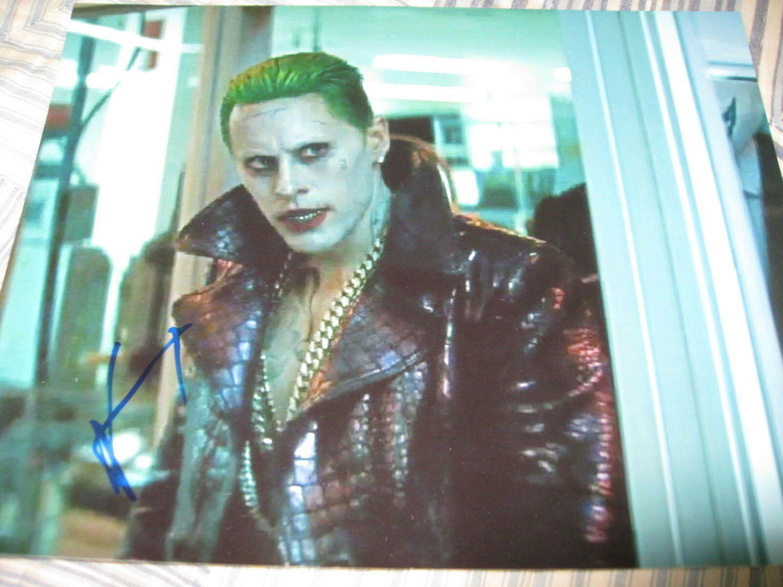 JARED LETO SIGNED AUTOGRAPH 8x10 PHOTO SUICIDE SQUAD PROMO JOKER RARE ...