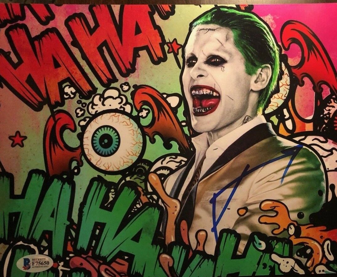 Jared Leto signed autographed 8x10 photo Joker Suicide Squad RARE ...