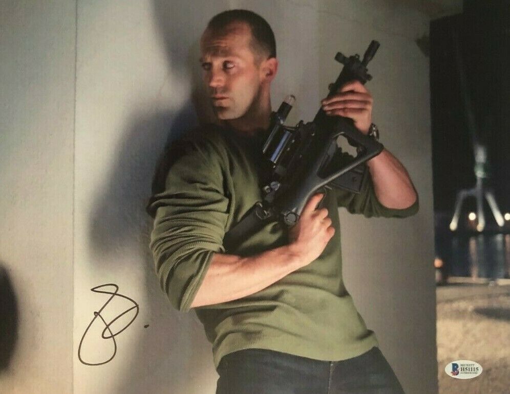 Jason Statham signed autographed 11x14 Photo Transporter BECKETT COA ...