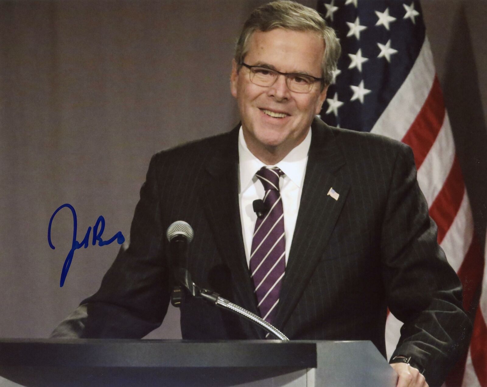 Jeb Bush AUTOGRAPH Signed 8x10 Photo C ACOA Collectible Memorabilia ...