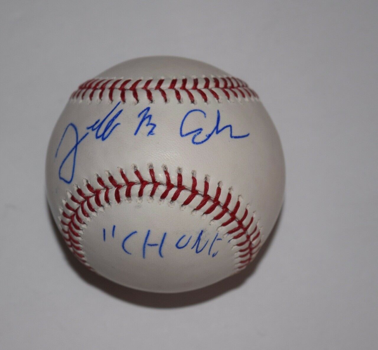 Jeff Cohen Signed Autographed MLB Baseball Chunk THE GOONIES COA ...