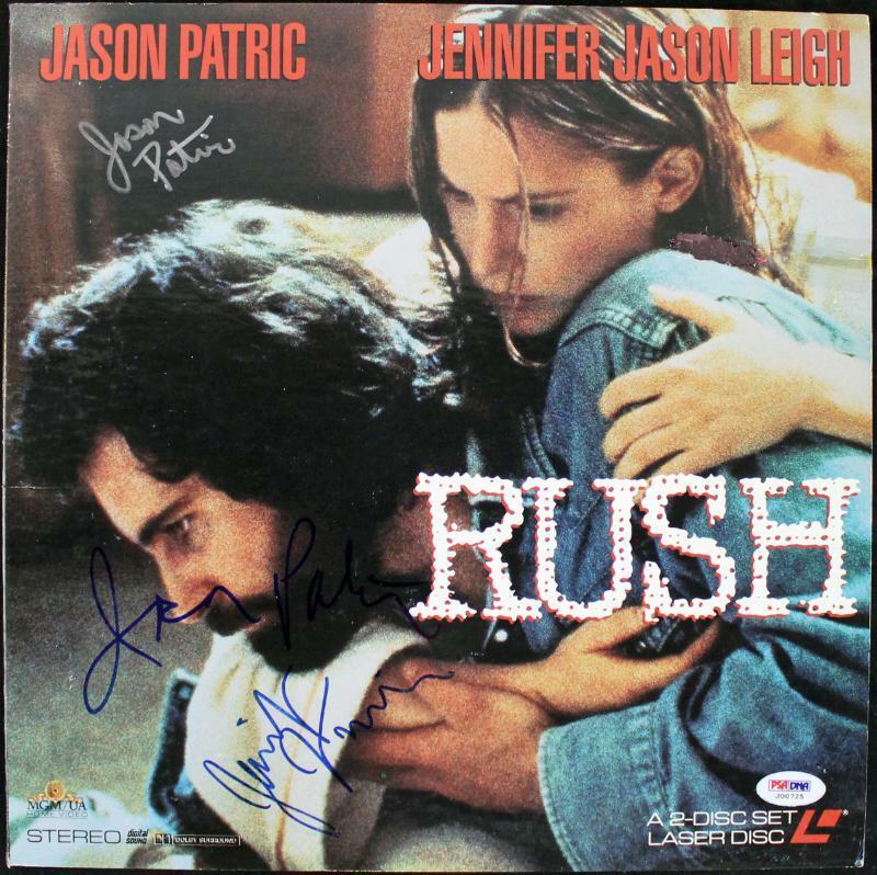 Jennifer Jason Leigh & Jason Patric Rush Signed Laserdisc Cover PSA/DNA ...
