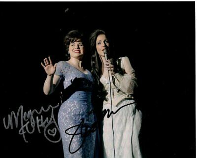 JESSIE MUELLER and MEGAN HILTY autographed PATSY CLINE & LORETTA LYNN ...