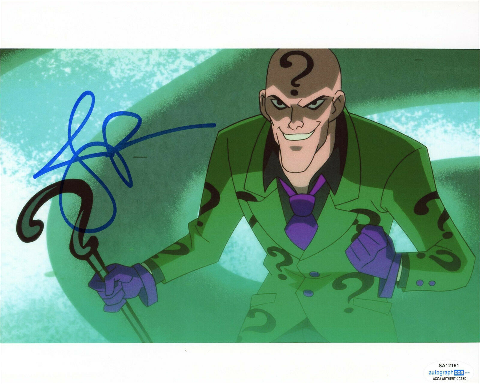 Jim Rash "Harley Quinn" AUTOGRAPH Signed 'The Riddler' 8x10 Photo ACOA ...