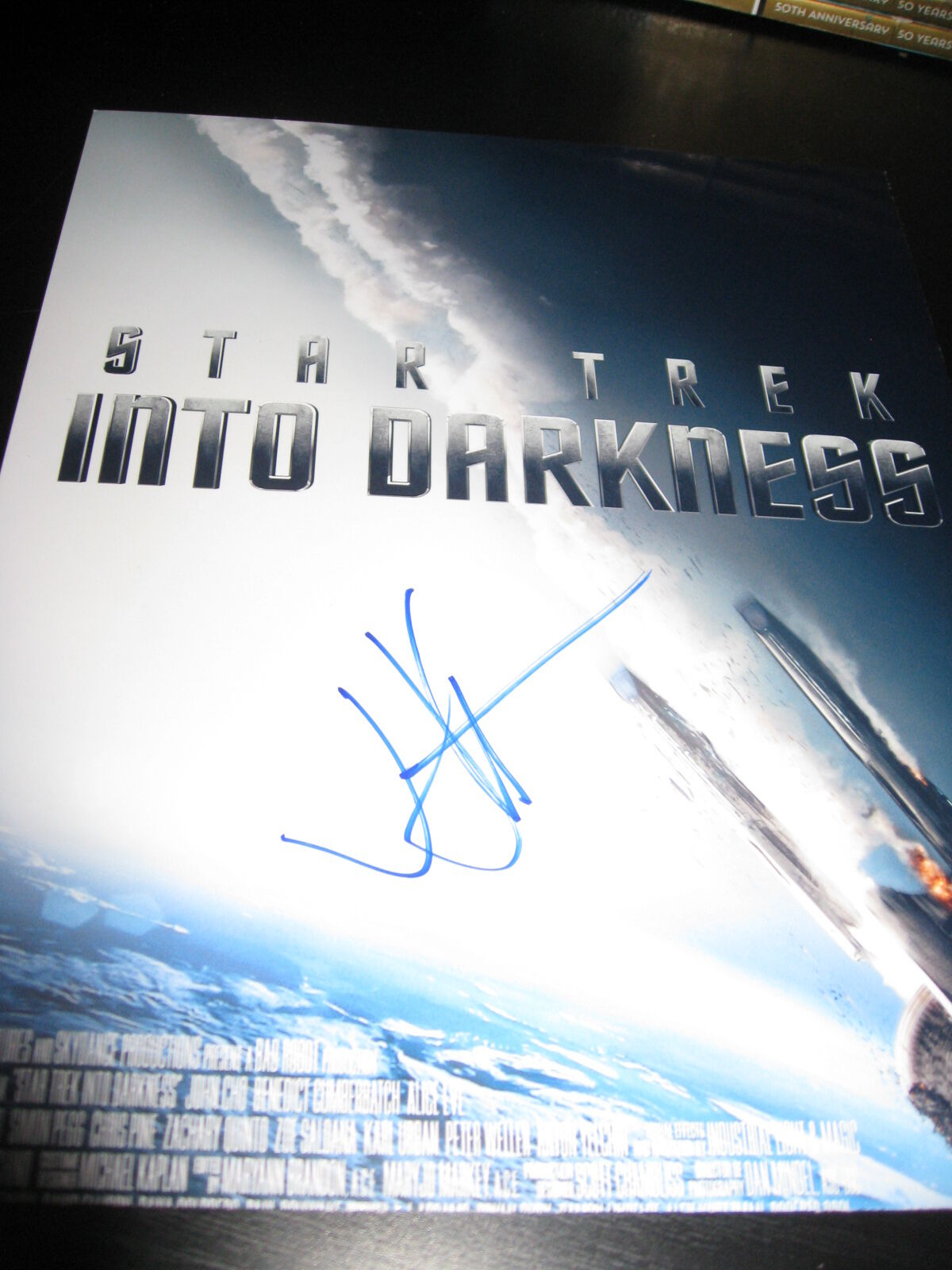 JJ ABRAMS SIGNED AUTOGRAPH 8x10 PHOTO STAR TREK PROMO POSTER PHOTO IN ...