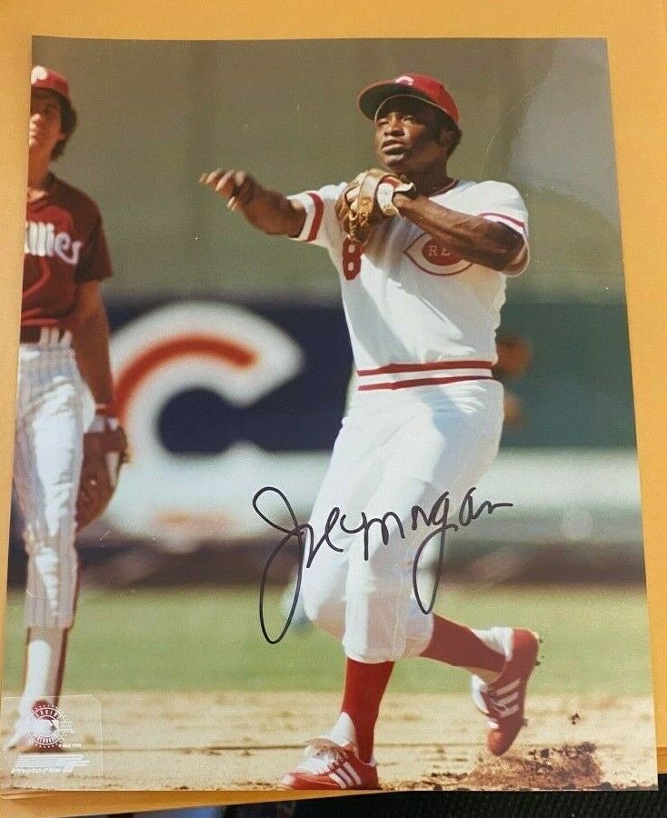 Joe Morgan signed autographed 8x10 Photo Cincinnati Reds Hall Of Fame ...