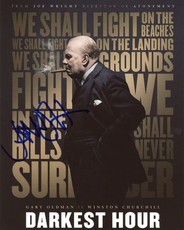 Joe Wright "Darkest Hour" Director AUTOGRAPH Signed 8x10 Photo ACOA ...