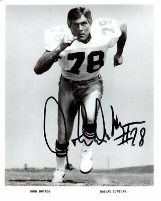 JOHN DUTTON signed autographed NFL DALLAS COWBOYS photo | Autographia