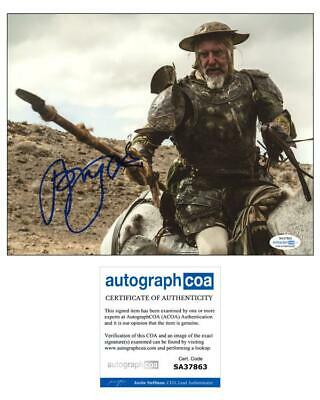 Jonathan Pryce "The Man Who Killed Don Quixote" AUTOGRAPH Signed 8x10 ...