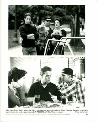 Josh Charles Stephen Baldwin Lara Flynn Boyle Threesome Orig Press 8X10 ...
