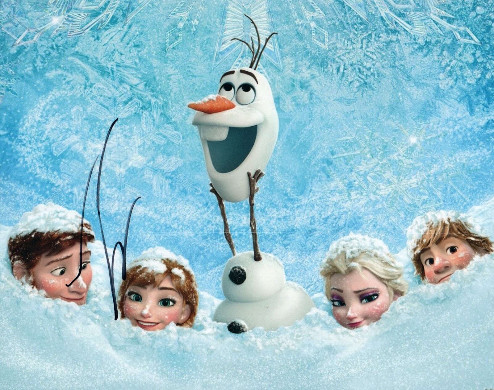 Josh Gad Signed Autographed 8x10 Photo Frozen Olaf Ice Age COA VD ...