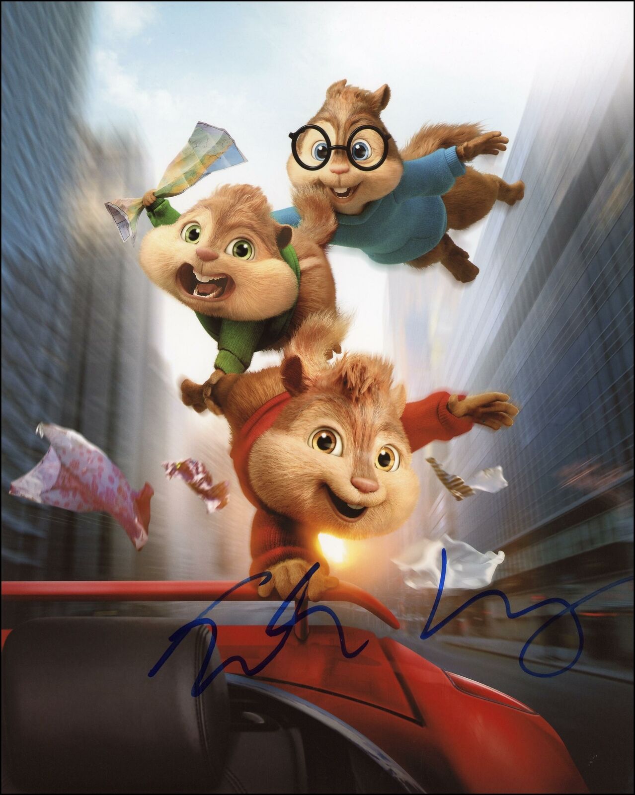Justin Long "Alvin and the Chipmunks" AUTOGRAPH Signed 'Alvin' 8x10 ...
