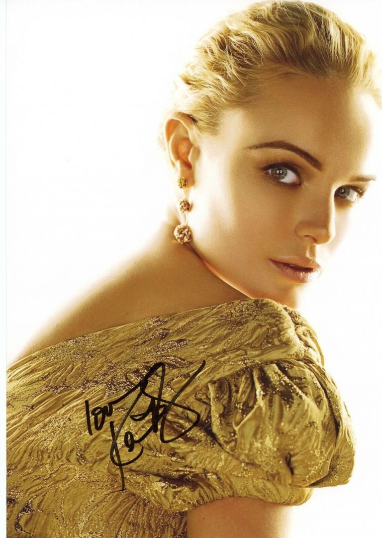 Kate Bosworth AUTOGRAPH Signed 8x10 Photo C ACOA Collectible ...