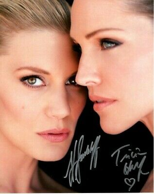 KATEE SACKHOFF and TRICIA HELFER signed autographed photo | Autographia