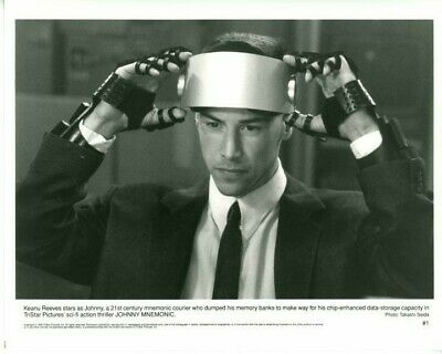 Keanu Reeves Johnny Mnemonic Original Press 8X10 Photo | Autographia