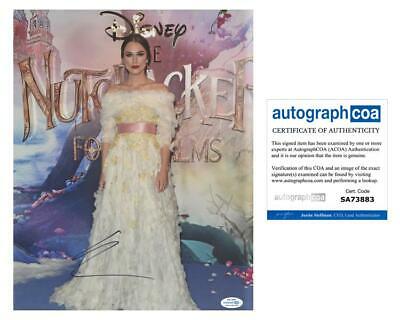Keira Knightley "The Nutcracker" AUTOGRAPH Signed 11x14 Photo ACOA ...