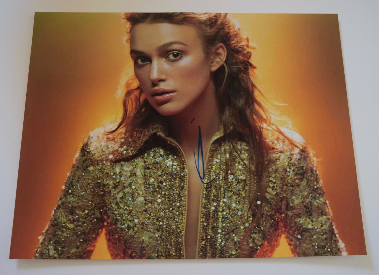 Keira Knightley Signed Autographed 11x14 Photo Pirates of the Caribbean ...