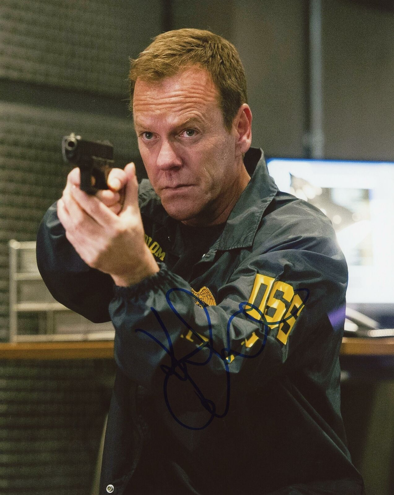 Kiefer Sutherland "24" AUTOGRAPH Signed 8x10 Photo ACOA Collectible ...