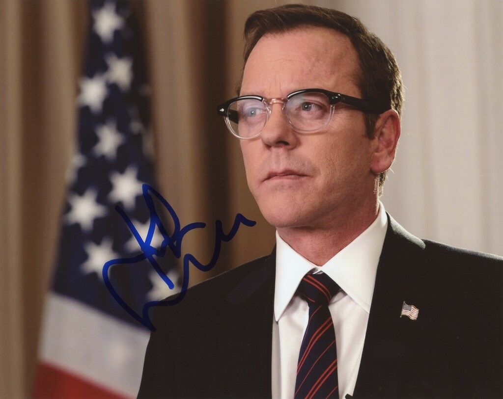 Kiefer Sutherland "Designated Survivor" AUTOGRAPH Signed 8x10 Photo ...