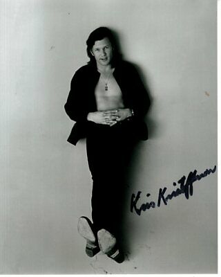 KRIS KRISTOFFERSON Signed Autographed Photo | Autographia