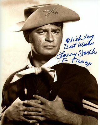LARRY STORCH signed autographed F TROOP CPL. RANDOLPH AGARN photo ...