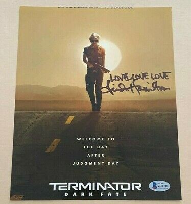Linda Hamilton signed autographed 8x10 photo Terminator Beckett COA ...