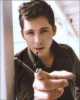 Logan Lerman "Hunters" AUTOGRAPH Signed 8x10 Photo ACOA Collectible ...