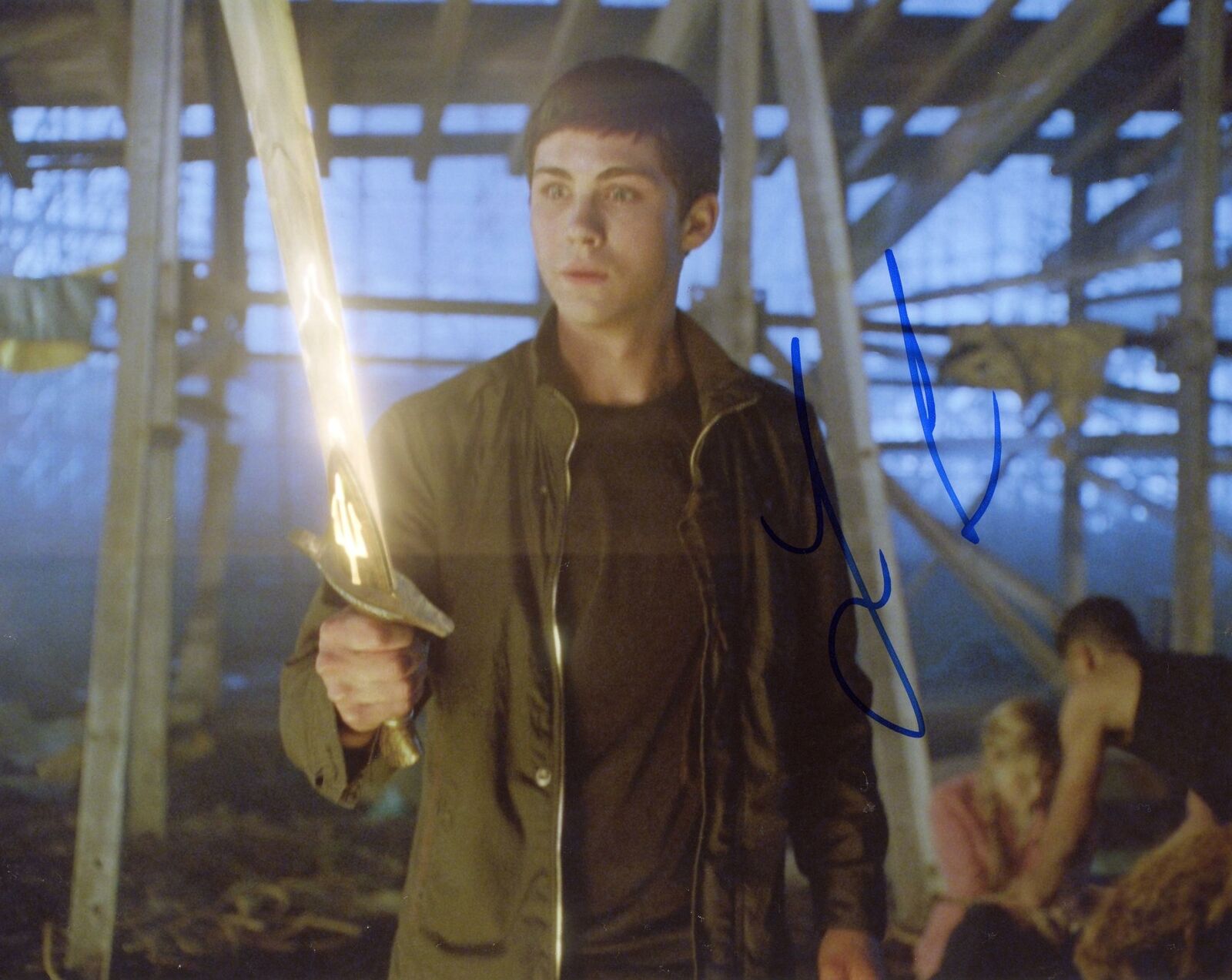 Logan Lerman "Percy Jackson" AUTOGRAPH Signed 8x10 Photo B ACOA ...
