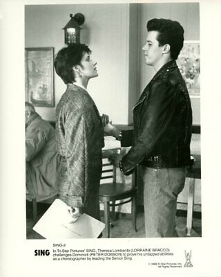 Lorraine Bracco Peter Dobson Sing Original Press 8X10 Photo | Autographia