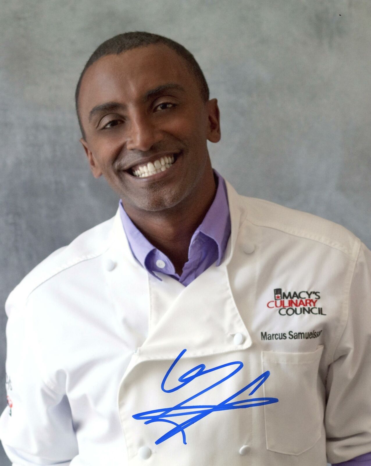 Marcus Samuelsson "The Taste" AUTOGRAPH Signed 8x10 Photo D Collectible ...