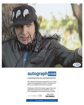 Marilyn Manson Autographed Signed 8x10 Photo Rare Full Signature ACOA ...