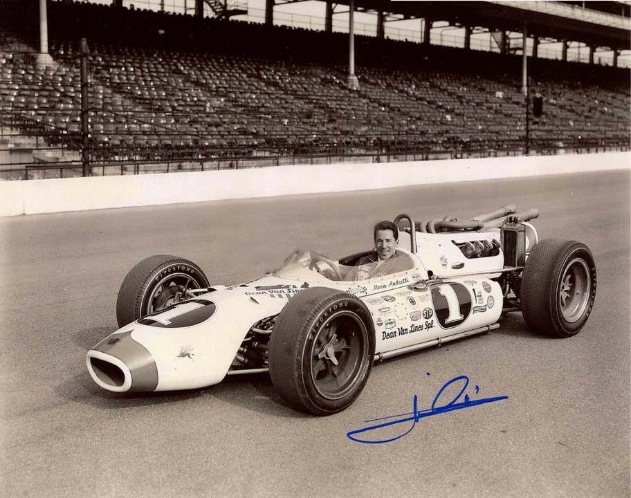 MARIO ANDRETTI signed autographed 11x14 INDY photo | Autographia
