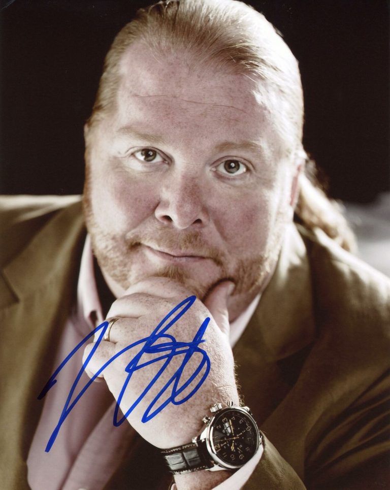 Mario Batali "The Chew" AUTOGRAPH Signed 8x10 Photo ACOA Collectible ...