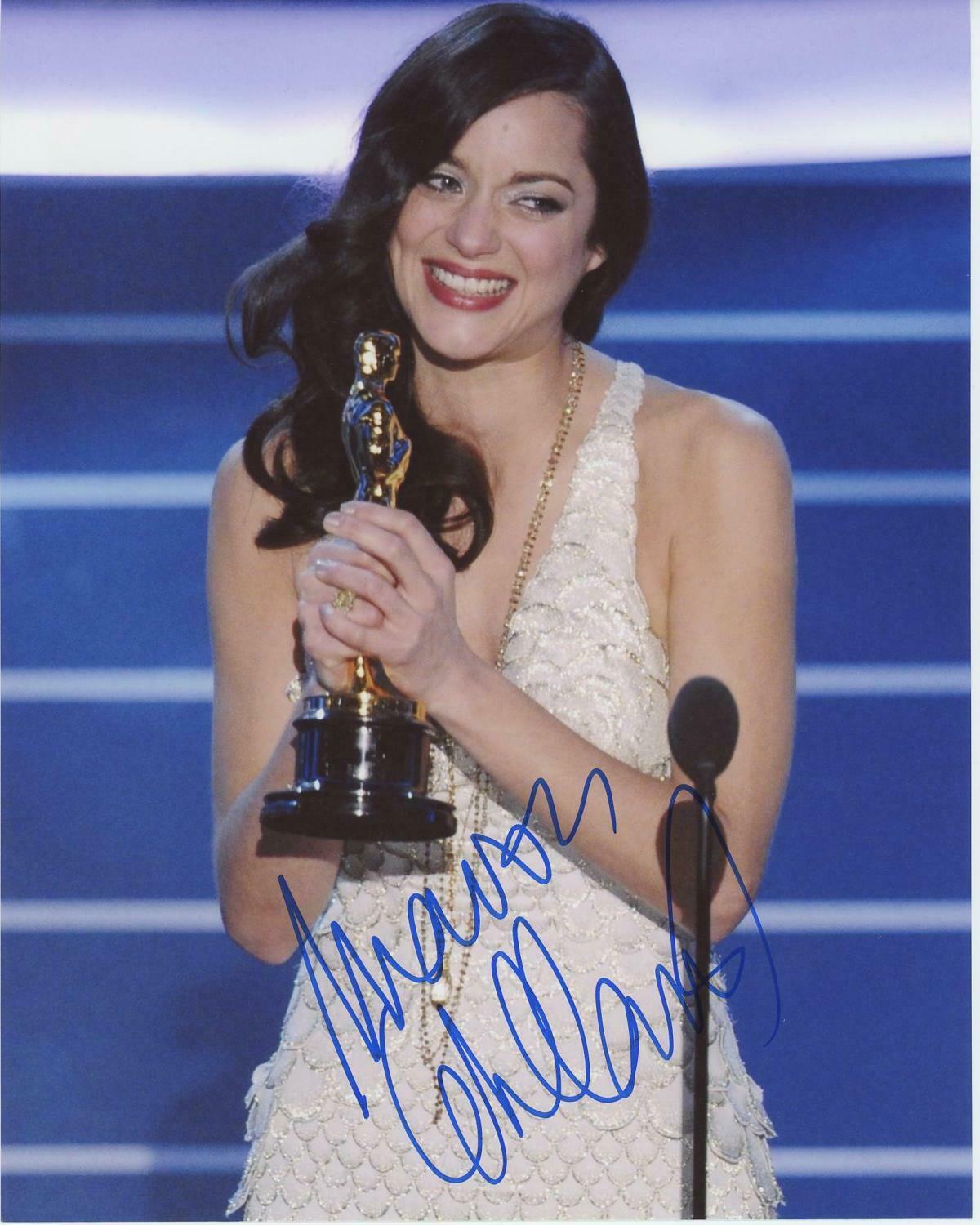 Marion Cotillard AUTOGRAPH Signed 8x10 Photo ACOA Collectible ...