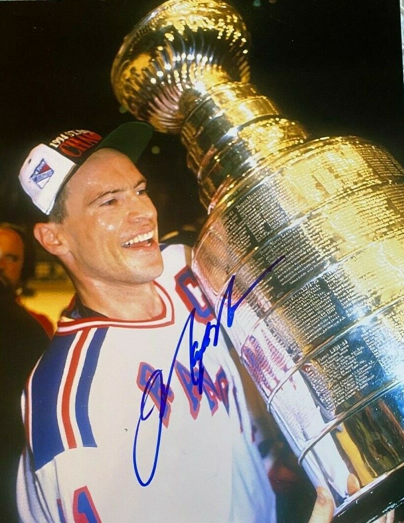 Mark Messier signed autographed 11x14 photo Rangers Stanley Cup Hall of ...