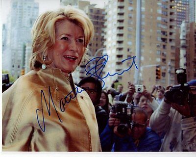 MARTHA STEWART Signed Autographed Photo | Autographia