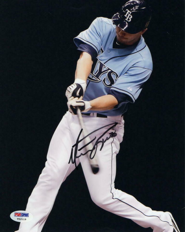 MATT JOYCE SIGNED AUTOGRAPH 8x10 PHOTO - TAMPA BAY RAYS ALL-STAR, RARE ...