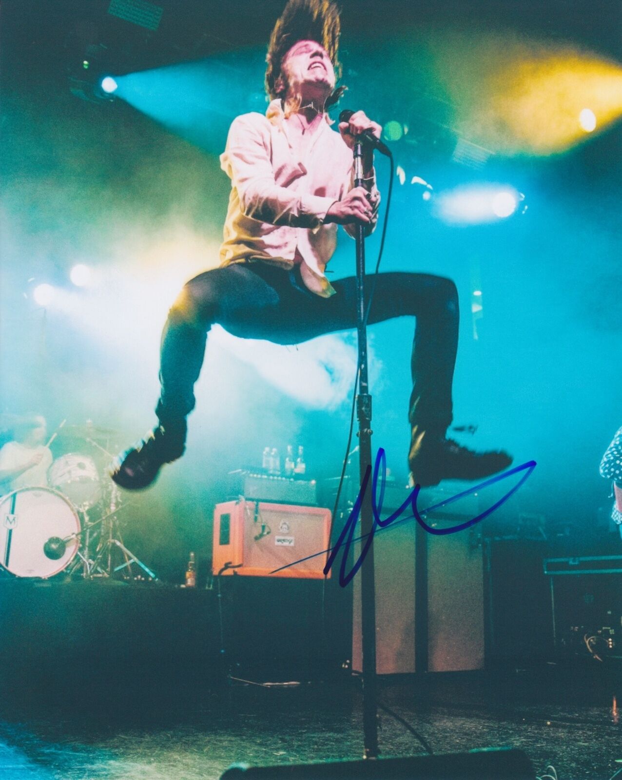 Matt Shultz Signed Autographed 8x10 Photo Lead Singer of Cage The ...