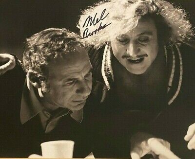 Mel Brooks signed autographed 11x14 photo Gene Wilder Young ...
