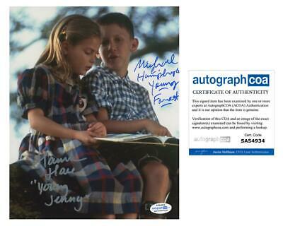 Michael Conner Humphreys & Hanna Hall "Forrest Gump" AUTOGRAPH Signed ...