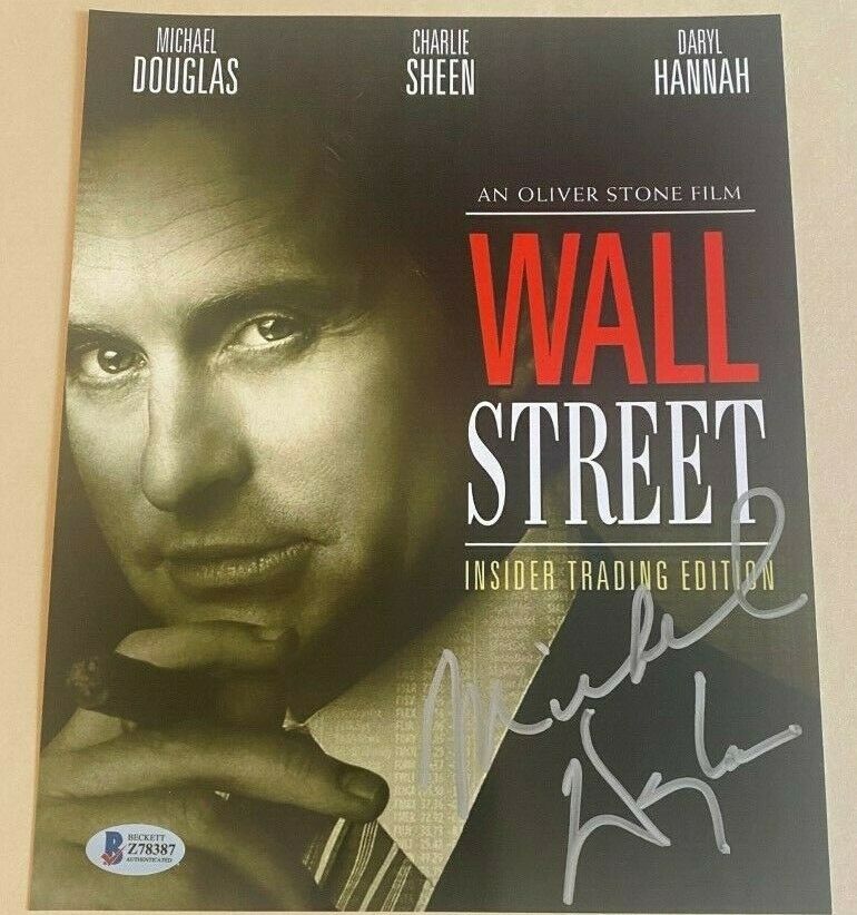 Michael Douglas signed autographed 8x10 Photo Falling Down Beckett COA ...