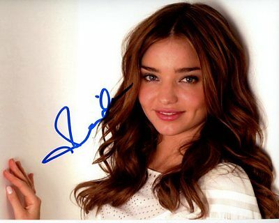MIRANDA KERR Signed Autographed Photo | Autographia