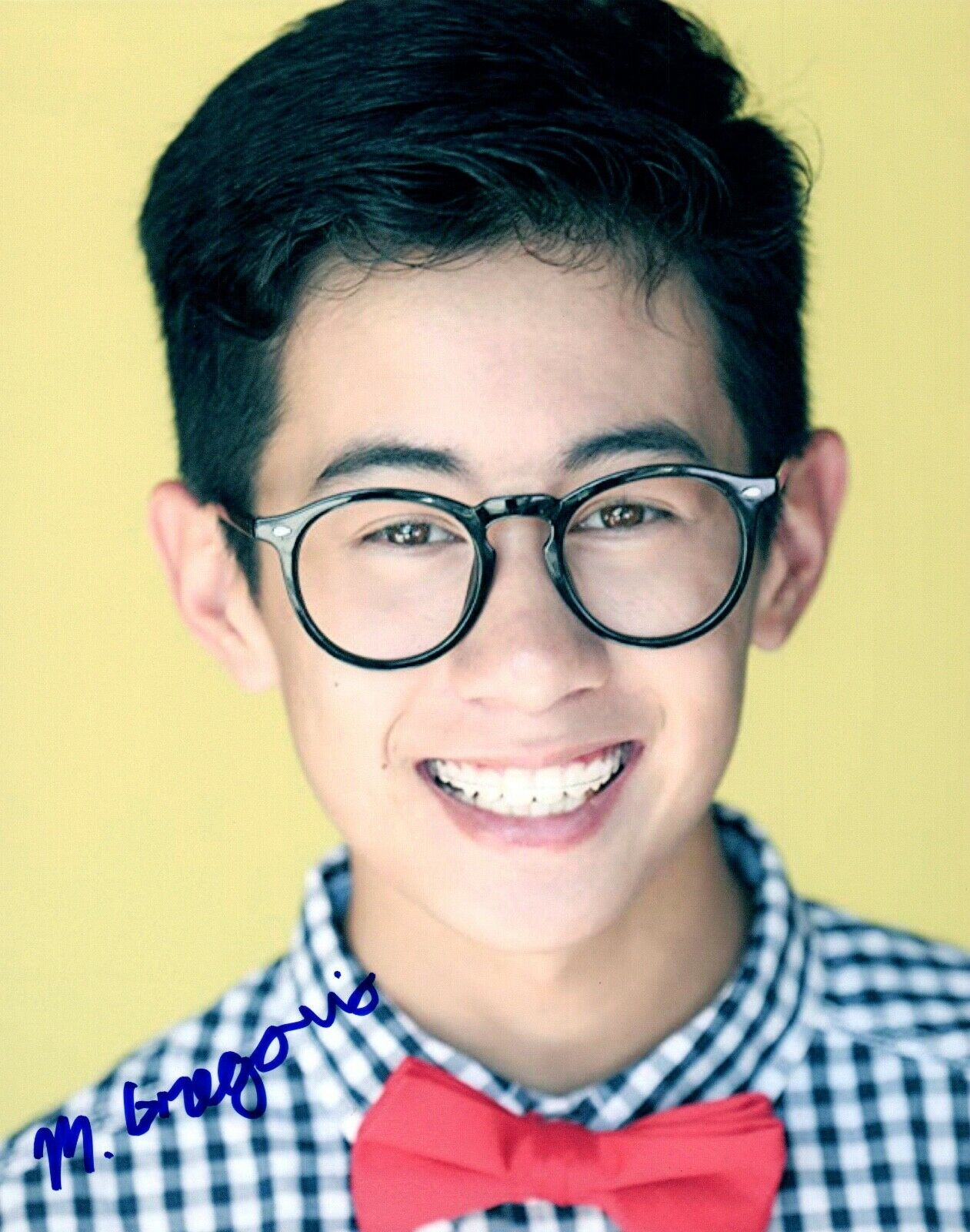 Mitchell Gregorio Signed Autographed 8x10 Photo Child Actor Disney's ...