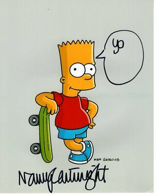 NANCY CARTWRIGHT signed autographed THE SIMPSONS BART SIMPSON photo ...