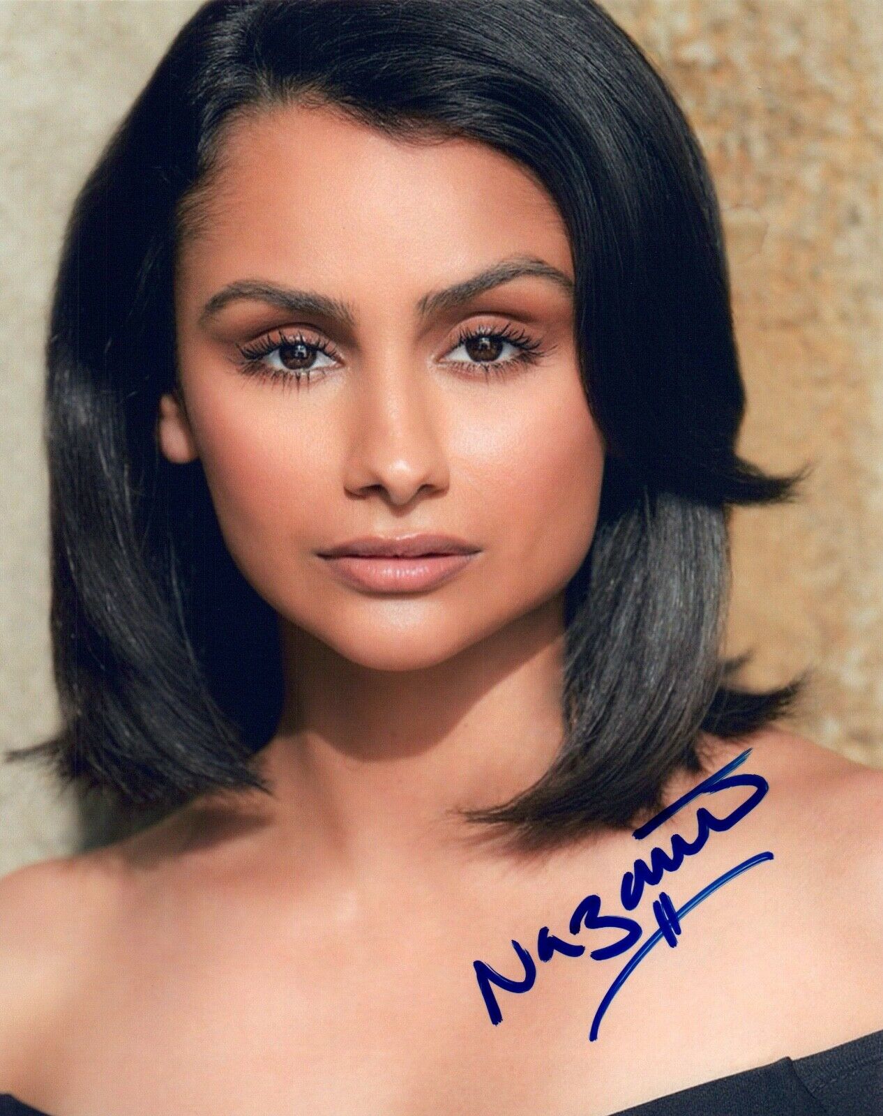 Nazanin Mandi Pimental Signed Autograph 8x10 Photo Model Actress COA ...