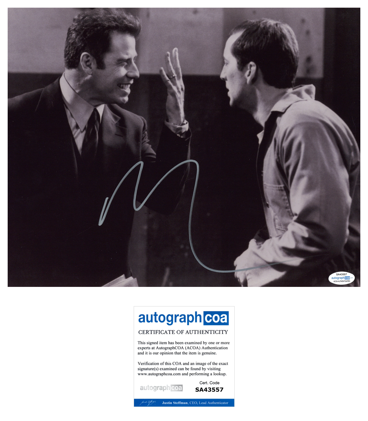 Nicolas Cage Signed Autographed 11x14 Photo FACE/OFF ACOA COA | Autographia