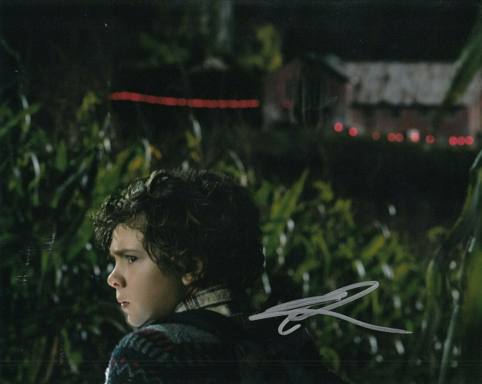 NOAH JUPE signed (A QUIET PLACE) Movie 8X10 photo *Marcus Abbott* W/COA ...