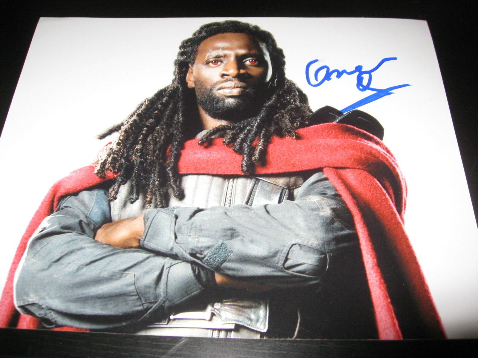 OMAR SY SIGNED AUTOGRAPH 8x10 PHOTO XMEN PROMO DAYS OF FUTURE PAST ...