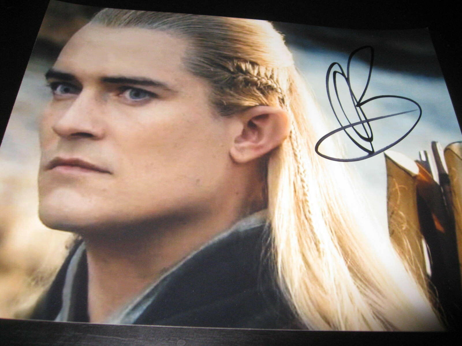 ORLANDO BLOOM SIGNED AUTOGRAPH 8x10 PHOTO HOBBIT PROMO COA AUTO RARE IN ...